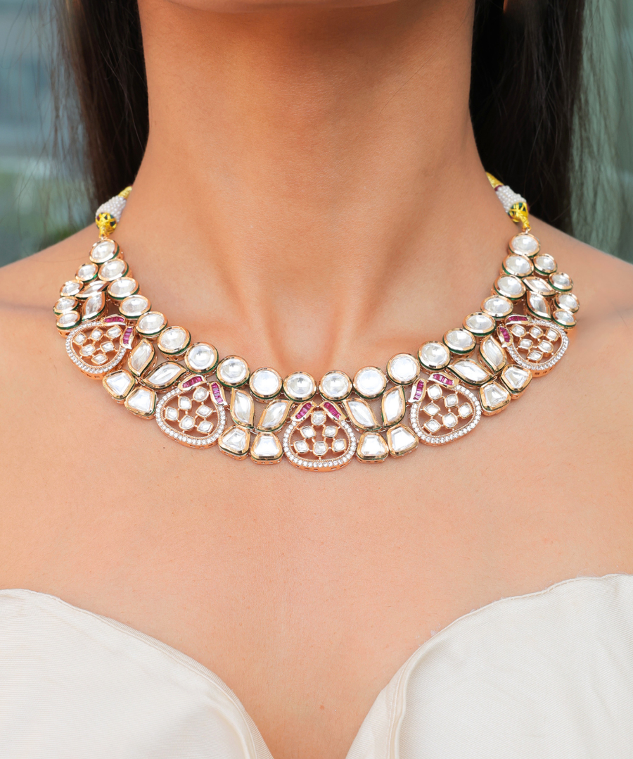 Luxury Kundan & Polki Necklace Sets for Weddings and Festivals | House ...