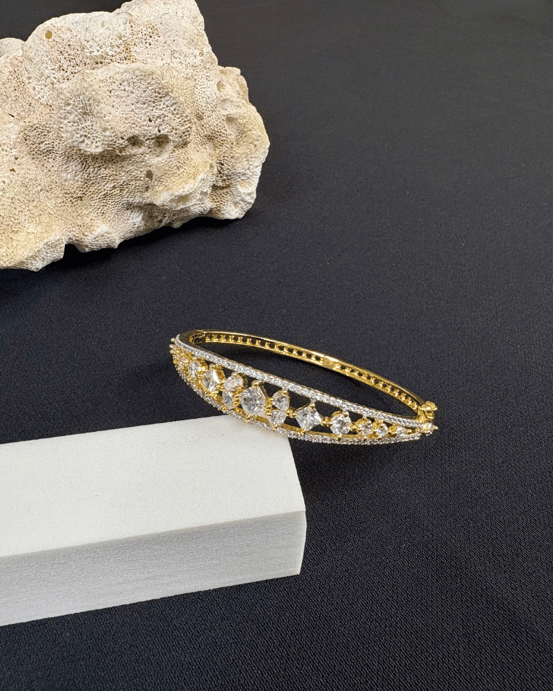 Freya Diamond Bracelet | 18K Gold Plating – Houseofparati